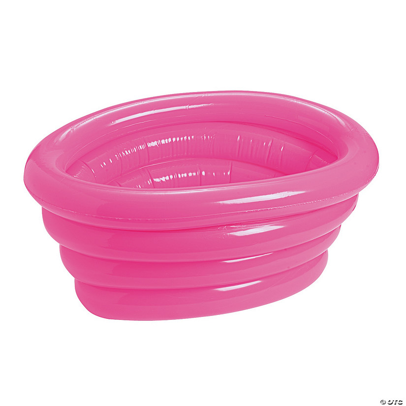 Inflatable Neon Pink Tub Cooler - Discontinued