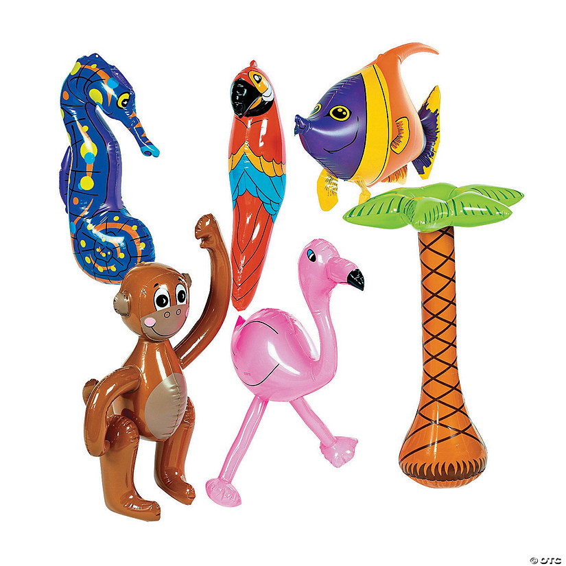 Inflatable Tropical Assortment | Oriental Trading