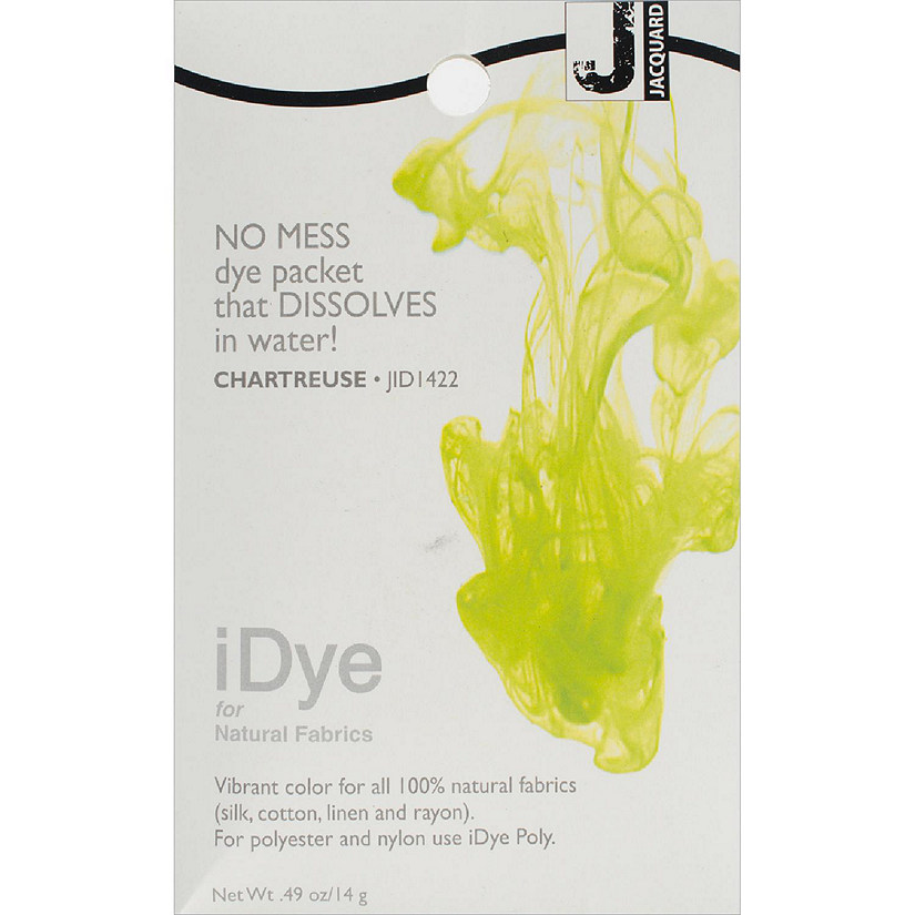 Jacquard iDye Fabric Dye 14g-Chartreuse | Oriental Trading
