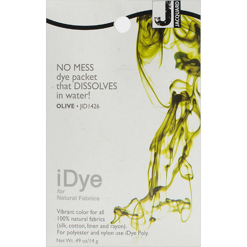 Jacquard iDye Fabric Dye 14g-Olive | Oriental Trading