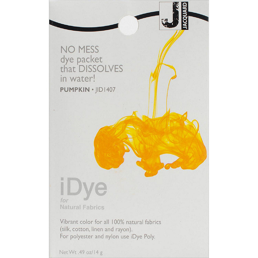 Jacquard iDye Fabric Dye 14g-Pumpkin | Oriental Trading