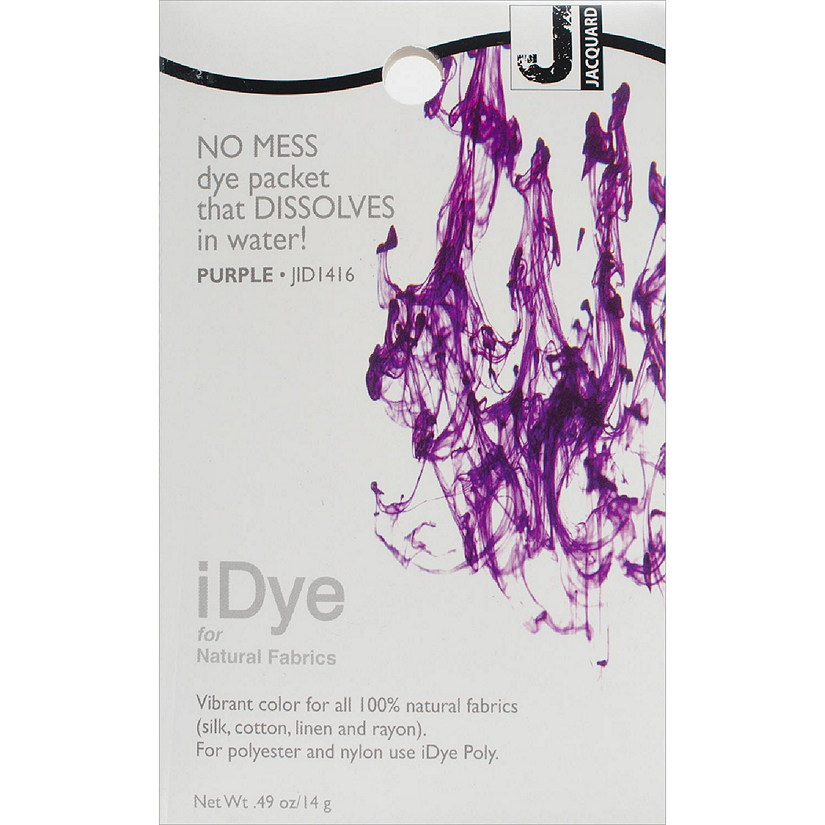 Jacquard iDye Fabric Dye 14g-Purple | Oriental Trading