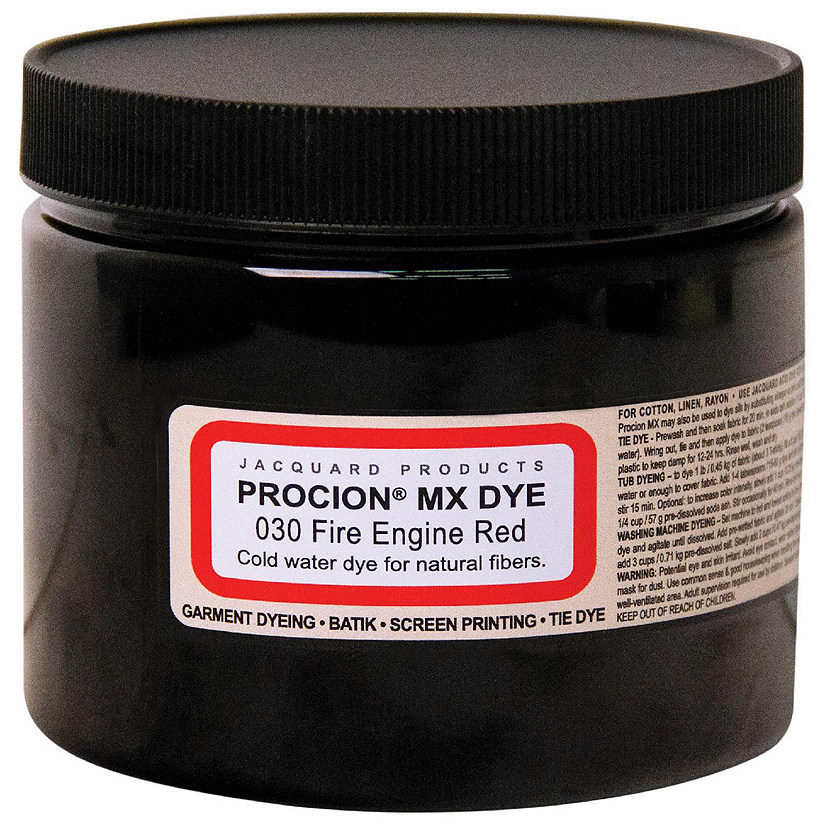 Jacquard Procion MX Dye 8oz-Fire Engine Red | Oriental Trading