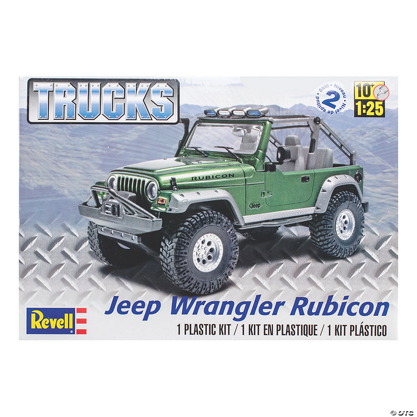 Jeep Wrangler Rubicon Plastic Model Kit | Oriental Trading