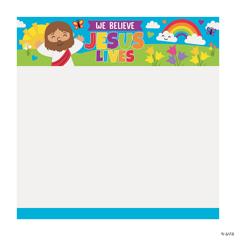 Jesus Lives Autograph Poster | Oriental Trading