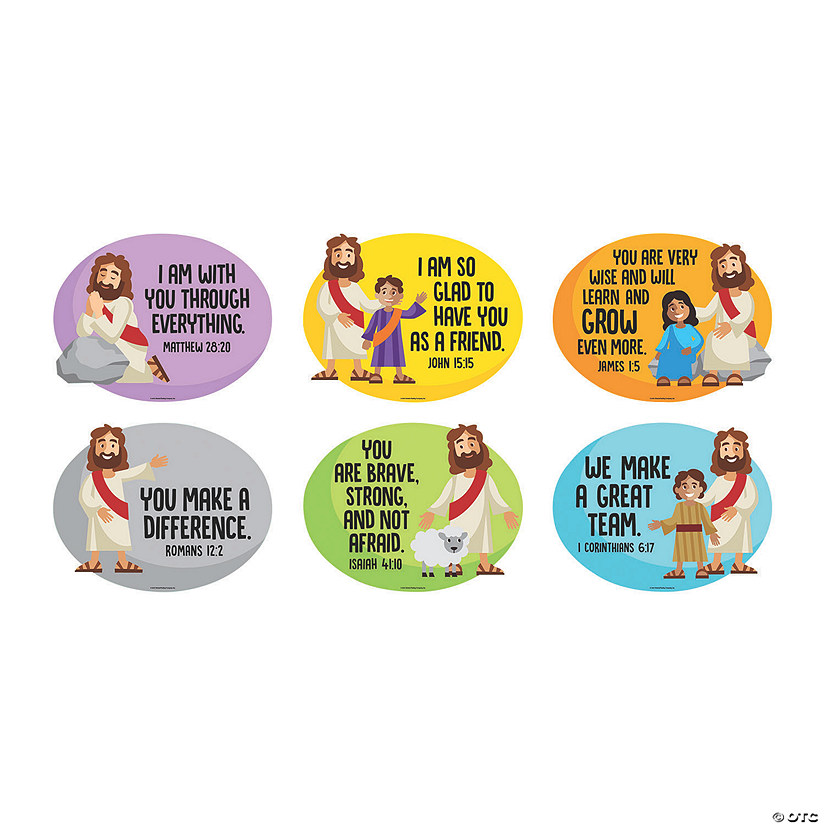 Jesus’ Support Posters - 6 Pc. - Discontinued