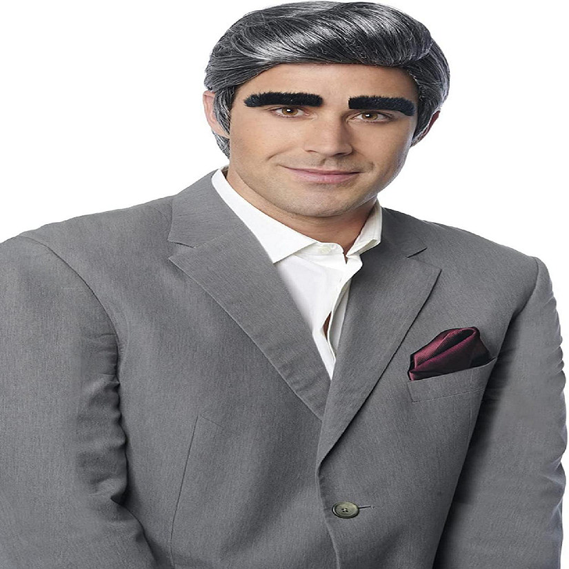 Johnny Adult Costume Wig Includes Eyebrows | Oriental Trading