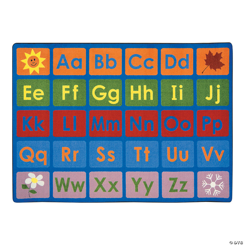 Joy Carpets Any Day Alphabet® Classroom Rug | Oriental Trading