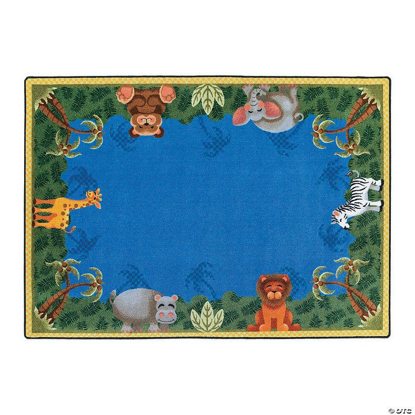 Joy Carpets Jungle Friends® Classroom Rug | Oriental Trading