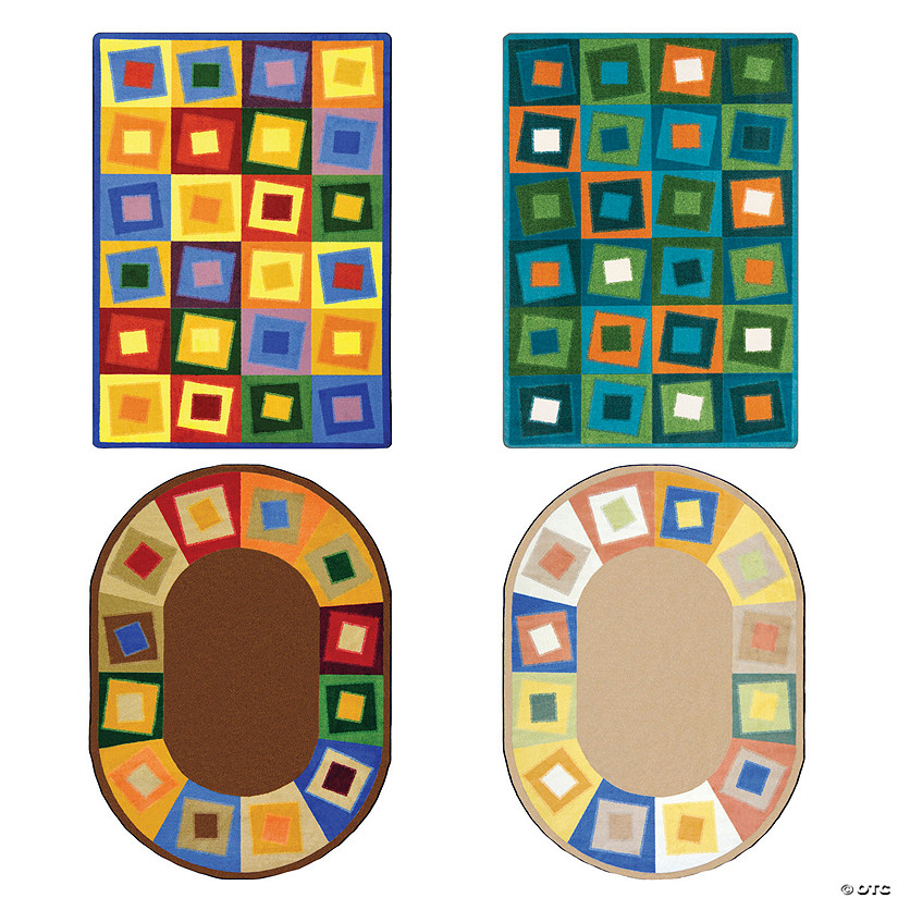 Joy Carpets Off Balance Classroom Rug | Oriental Trading