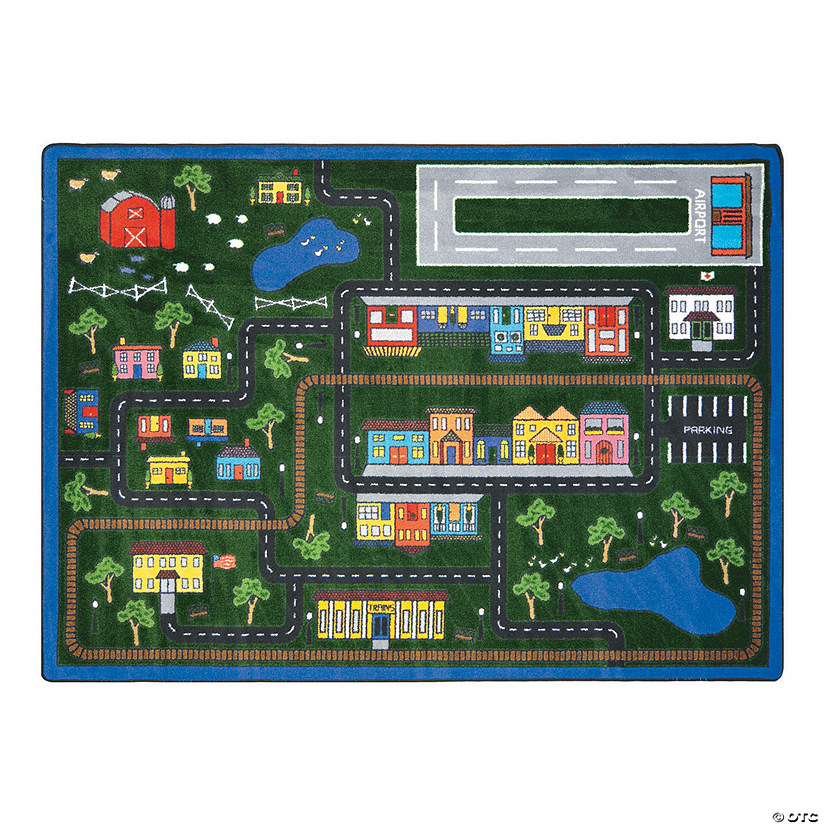 Joy Carpets Tiny Town® Classroom Rug | Oriental Trading