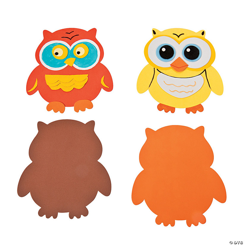 Jumbo Owl Shapes - Discontinued