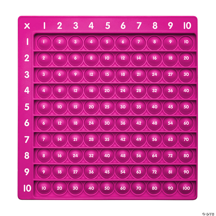Junior Learning® Multiplication Pop and Learn!™ Bubble Board | Oriental ...
