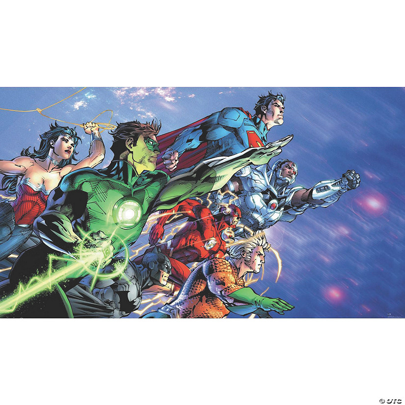 Justice League Prepasted Mural