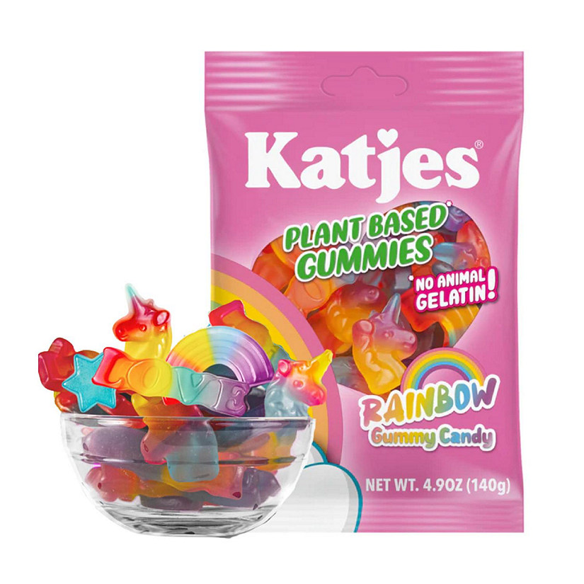 Katjes Gummies Rainbow 4.9 oz (Pack of 15)