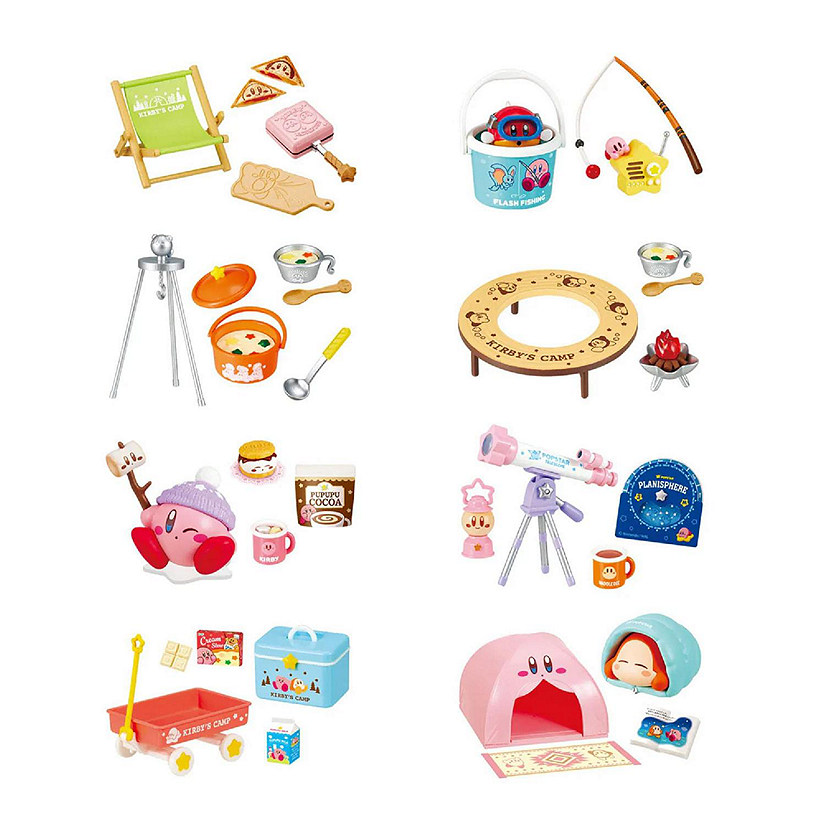 Kiby Camp Re-Ment Blind Box Mini Figure One Random | Oriental Trading