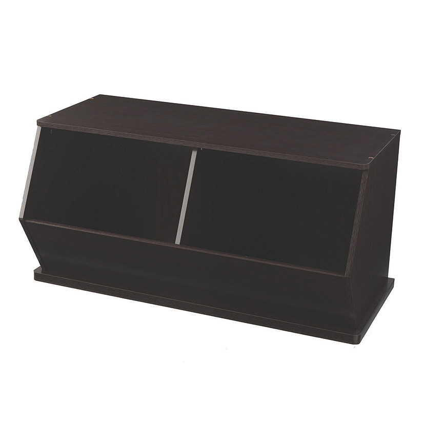 KidKraft Double Storage Unit - Espresso