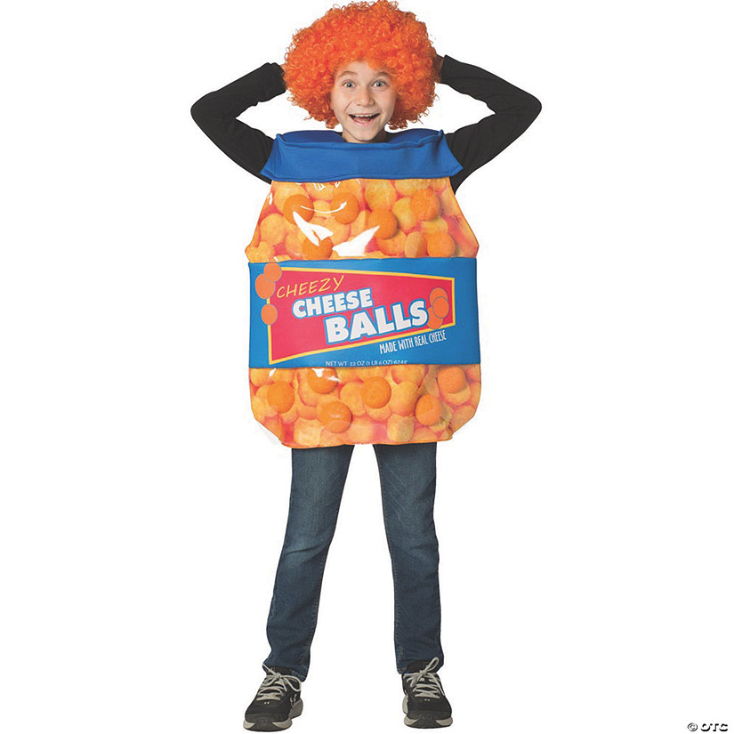 Kids Cheese Balls Costume - Small/Medium | Oriental Trading
