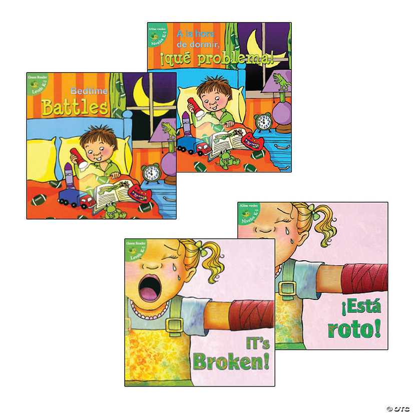 Kindergarten English-Spanish Twin Text Book Set | Oriental Trading