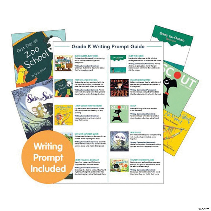 Kindergarten Read-Aloud Writing Connectors Book Set | Oriental Trading
