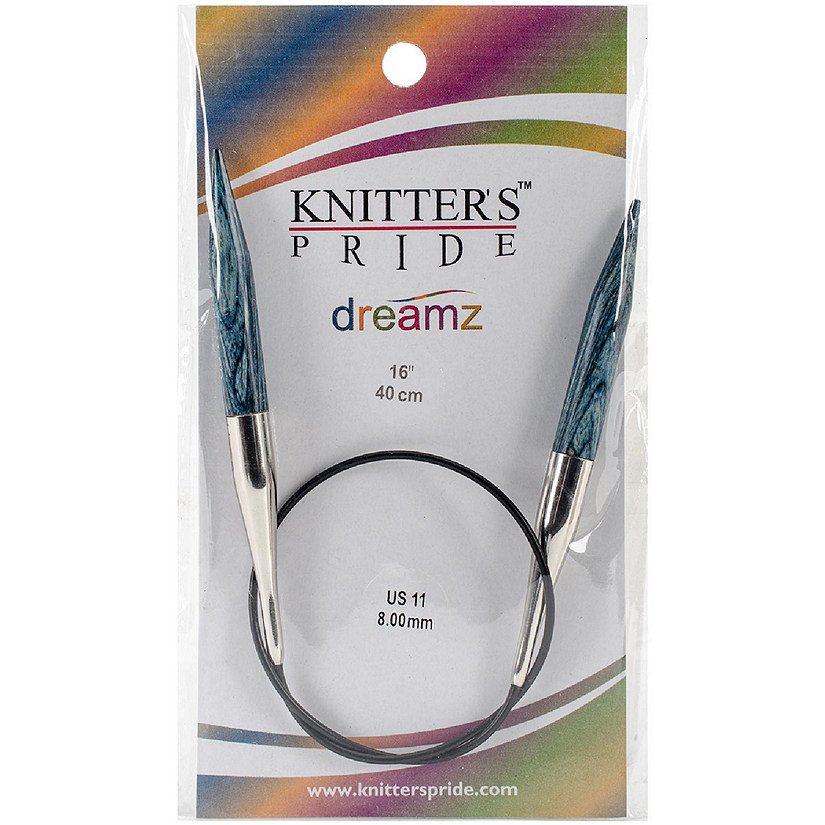 KnitPro-Dreamz Fixed Circular Needles 16"-Size 11/8mm | Oriental Trading