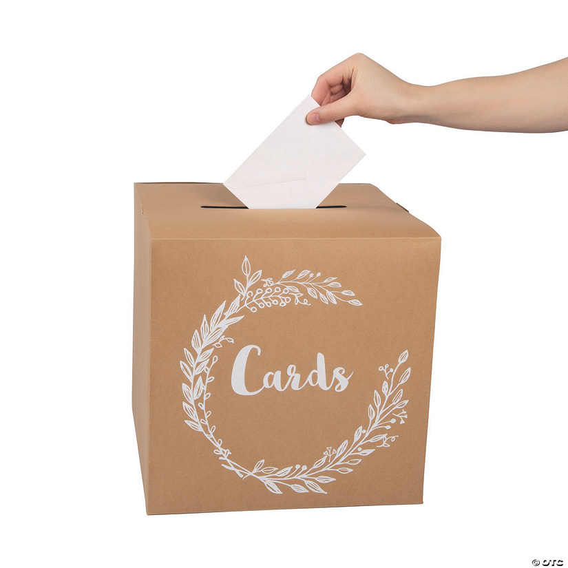 Kraft Paper Card Box | Oriental Trading