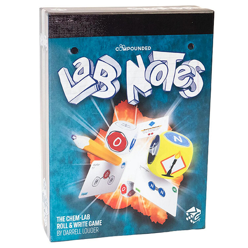 Lab Notes - The Chem-Lab Roll & Write Game, 2-5 Players | Oriental Trading