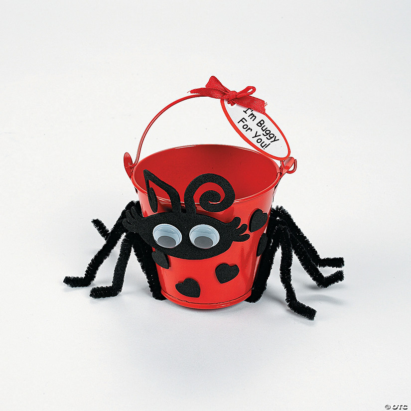 Lady Love Bug Bucket Craft Kit - Discontinued