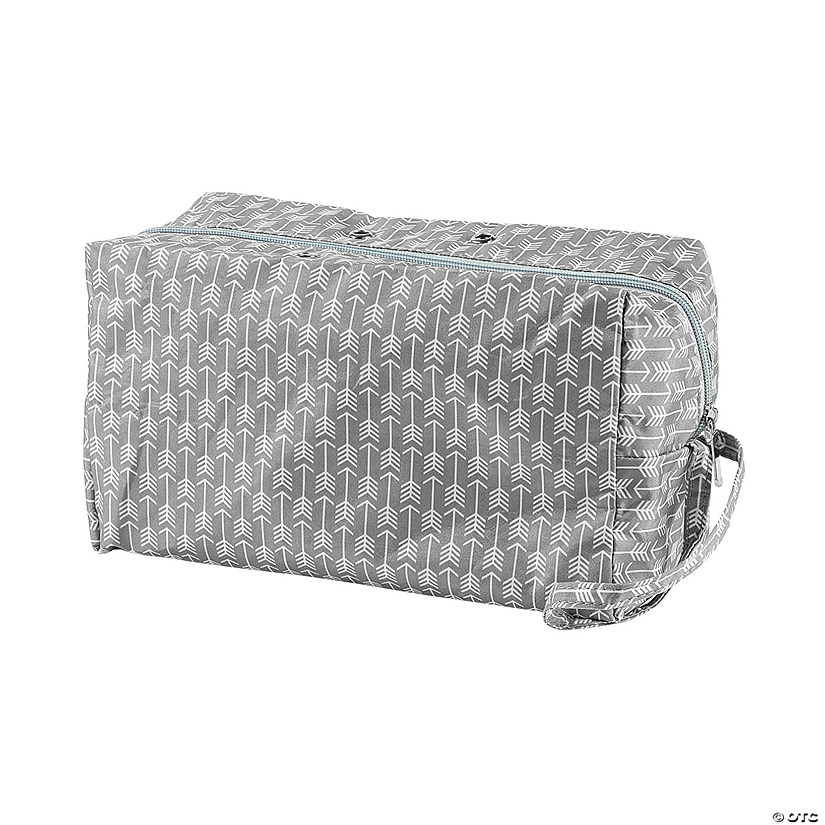 Large Grey Knitting Bag | Oriental Trading