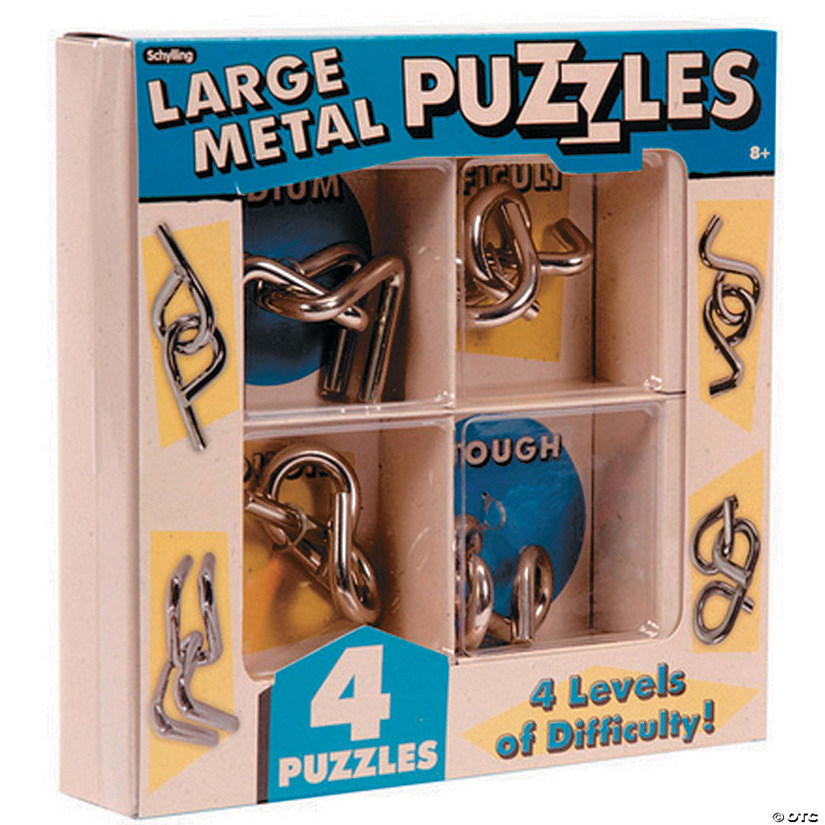Large Metal Puzzles - Discontinued