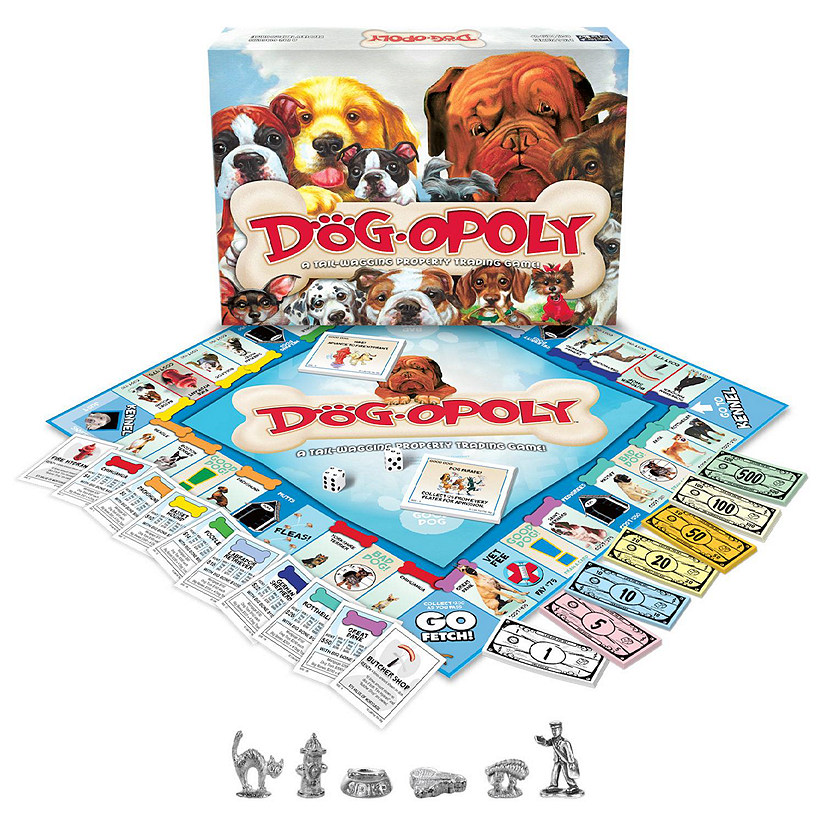 Late for the Sky: Dog-Opoly Monopoly Board Game | Oriental Trading