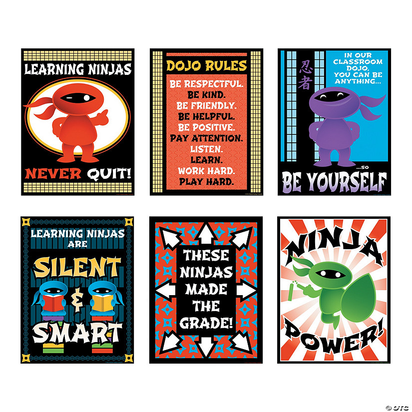 Learning Ninja Posters - Discontinued