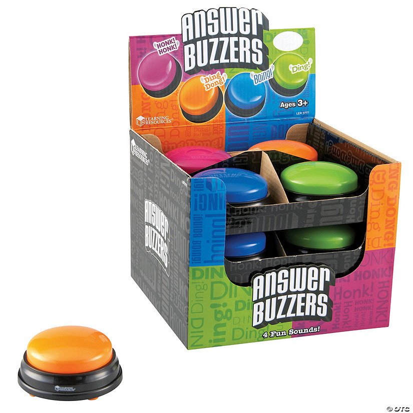 Learning Resources Answer Buzzers, Set of 12 | Oriental Trading