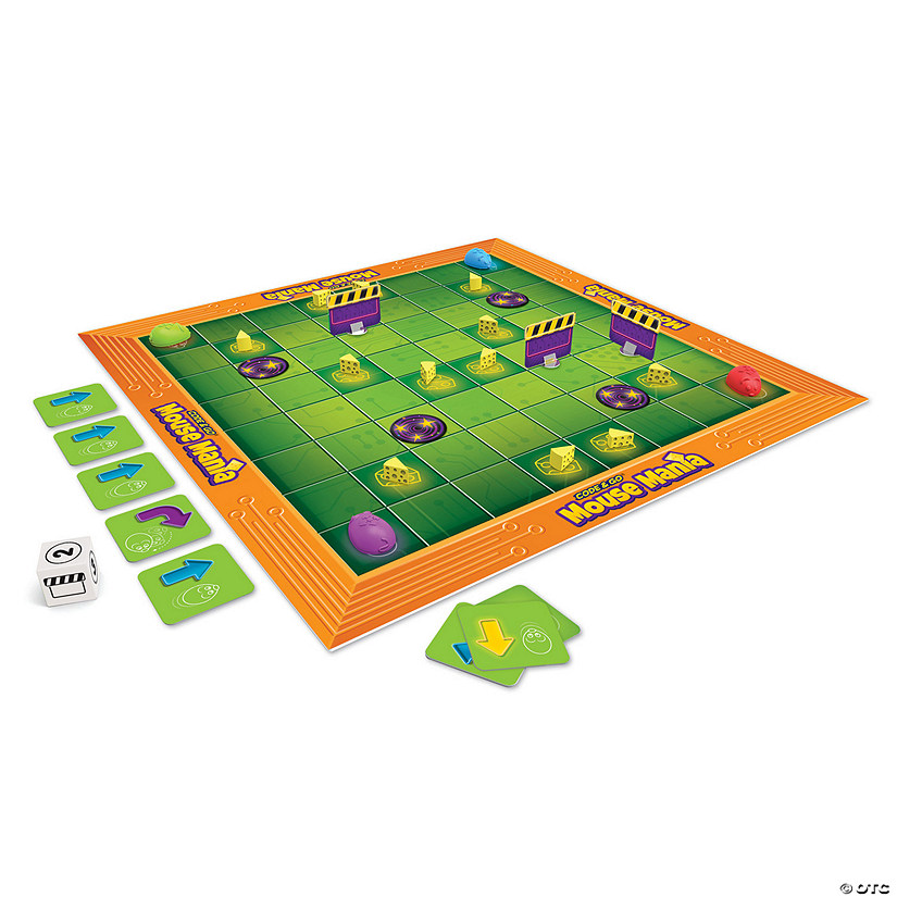 Learning Resources Code & Go Mouse Mania Board Game | Oriental Trading