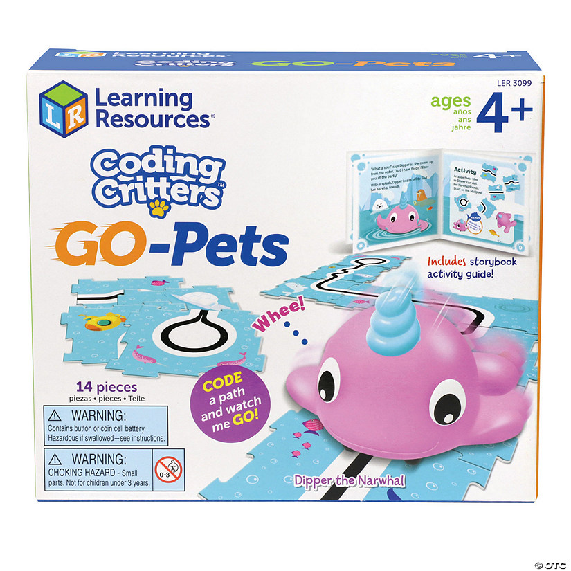 Learning Resources Coding Critters Go-Pets, Dipper the Narwhal ...