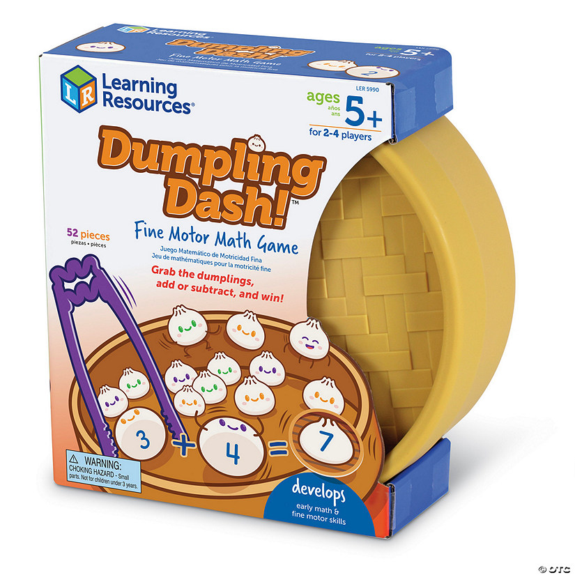 Learning Resources Dumpling Dash! Fine Motor Math Game