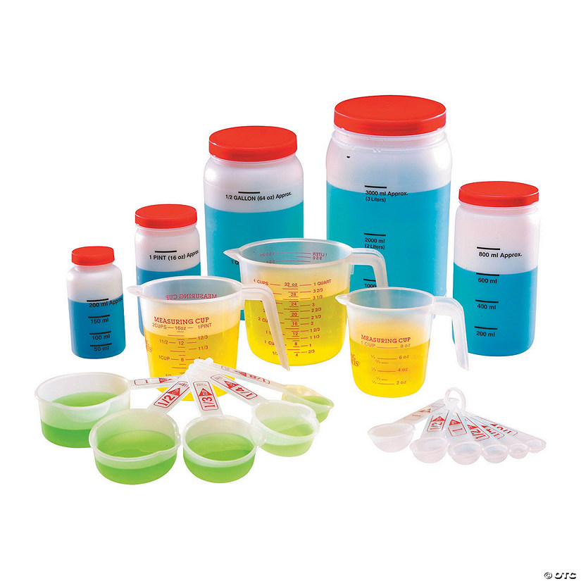 Learning Resources® Liquid Measurement Set - 19 Pc. | Oriental Trading