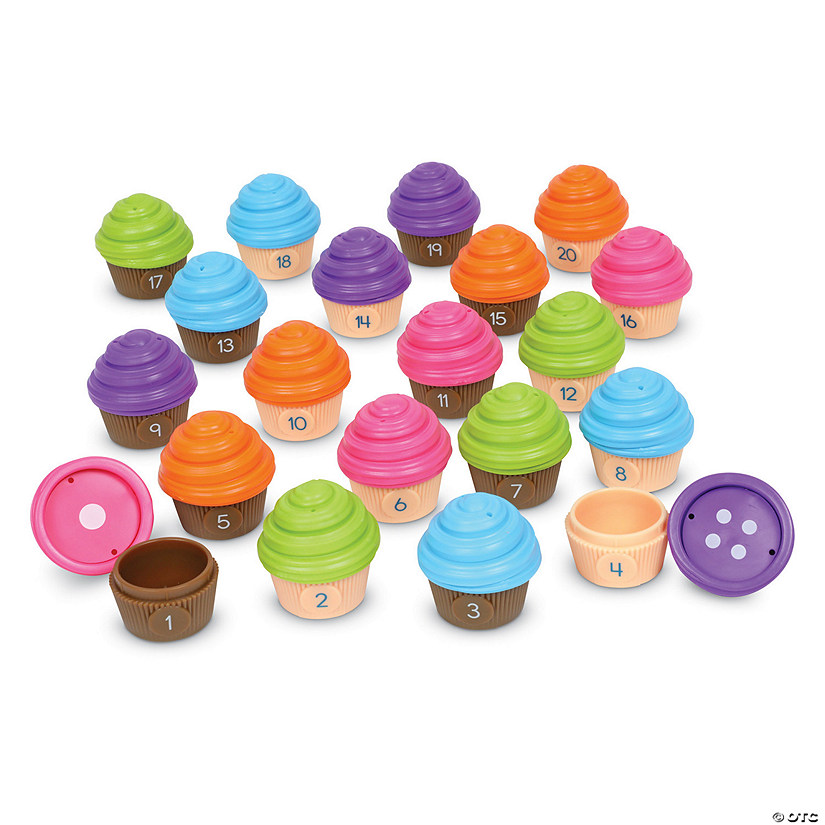 Learning Resources Mini Counting Cupcakes | Oriental Trading