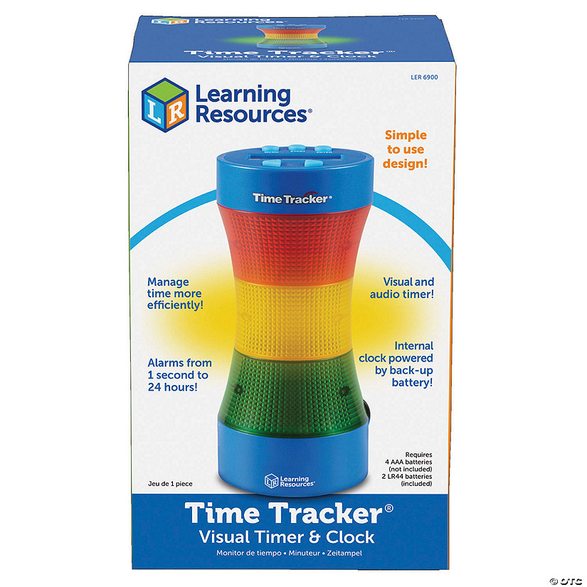 Learning Resources Time Tracker® Visual Timer & Clock | Oriental Trading