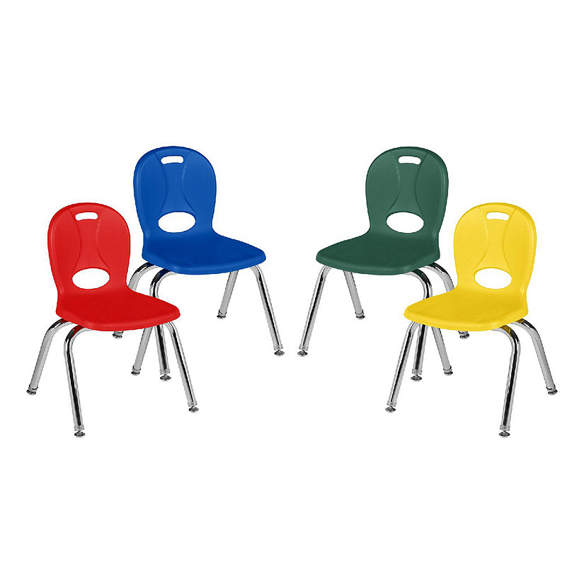 Learniture Learniture Structure Series School Chair 12" Seat Height (4 ...