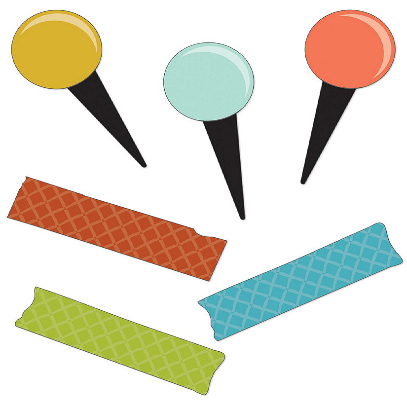 Let's Explore Pins & Tape Mini Cutouts