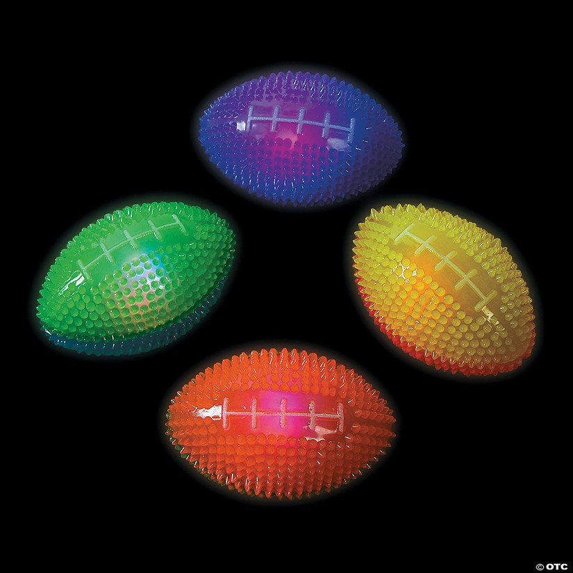 Light-Up Spike Footballs