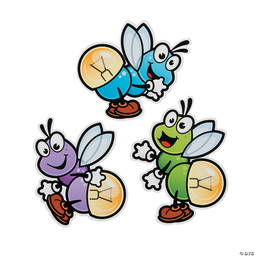 Lightning Bug Bulletin Board Cutouts - Discontinued