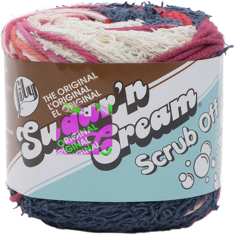 Lily Sugar'n Cream Yarn - Scrub Off-Beach House | Oriental Trading
