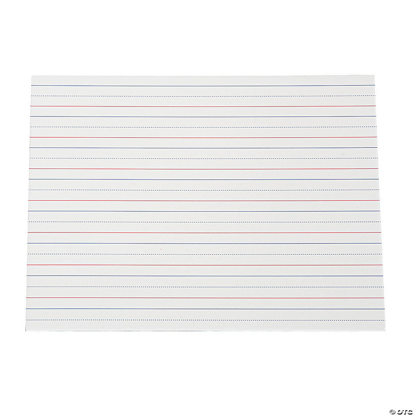 Lined Dry Erase Boards - 12 Pc.