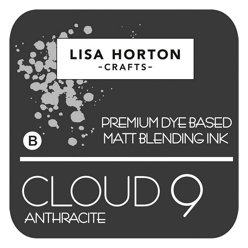 Lisa Horton Crafts Cloud 9 Dye Based Matte Blending Ink Pad-Anthracite