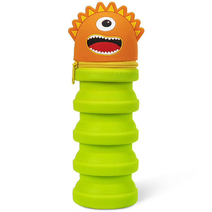 Little Yellow Bicycle: Retractable Pencil Case - Orange Monster ...