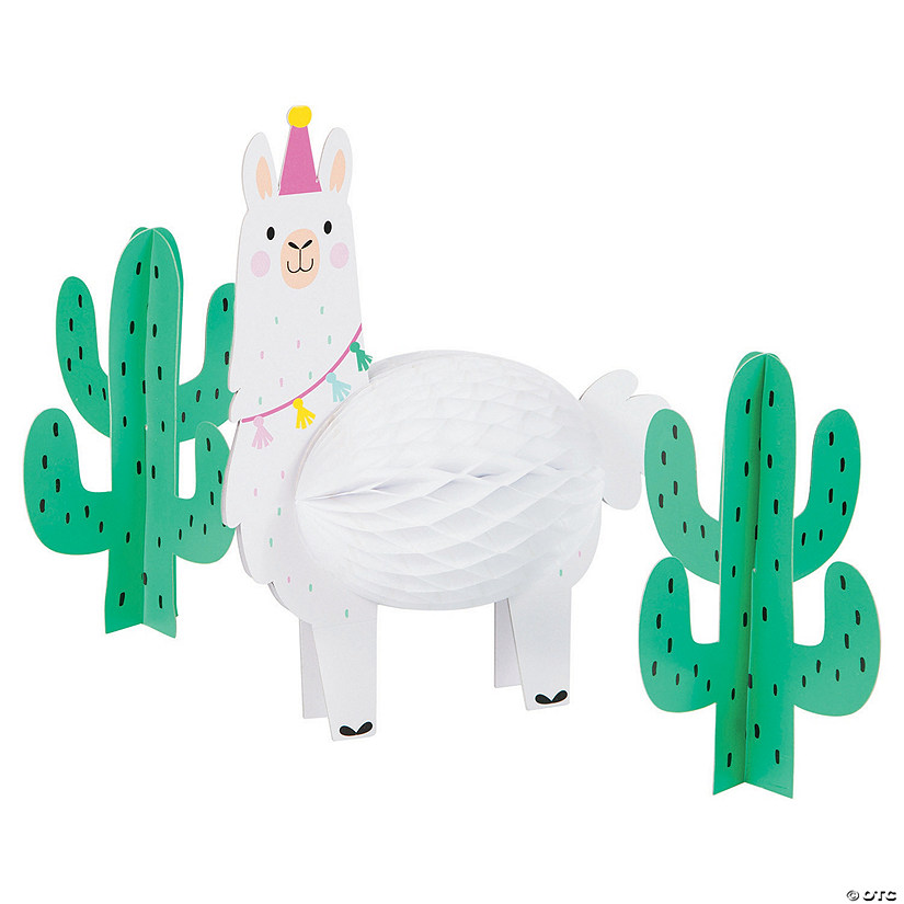 Llama & Cactus Centerpieces | Oriental Trading