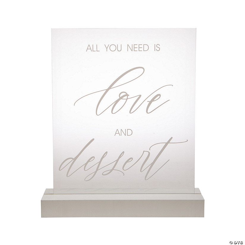 Love & Dessert Table Sign | Oriental Trading