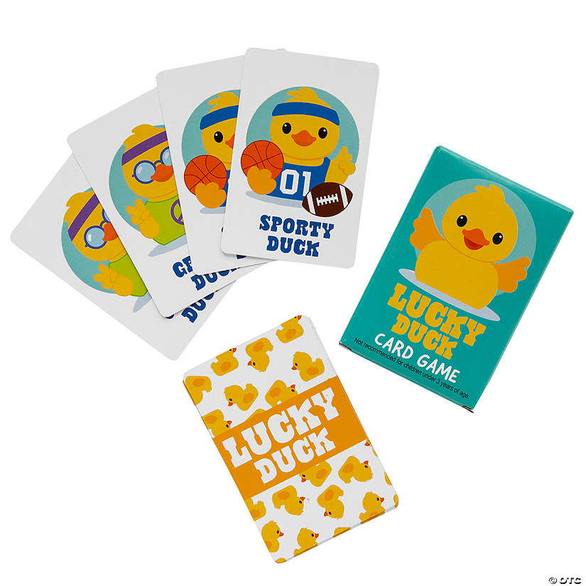 Lucky Duck Card Games - 12 Sets | Oriental Trading
